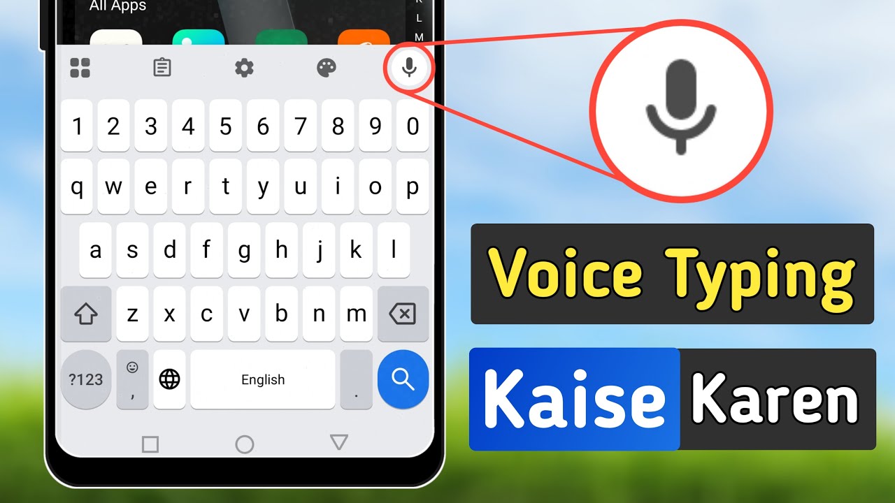 Enable voice typing on keyboard | How to enable voice typing in ...