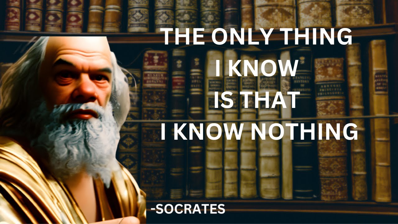 Socrates' Paradox of Knowing Nothing! - Embracing the Truth - YouTube