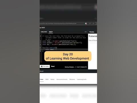 JS in the journey of Web Dev where you really learn programming | #WebDevelopmentJourney # ...
