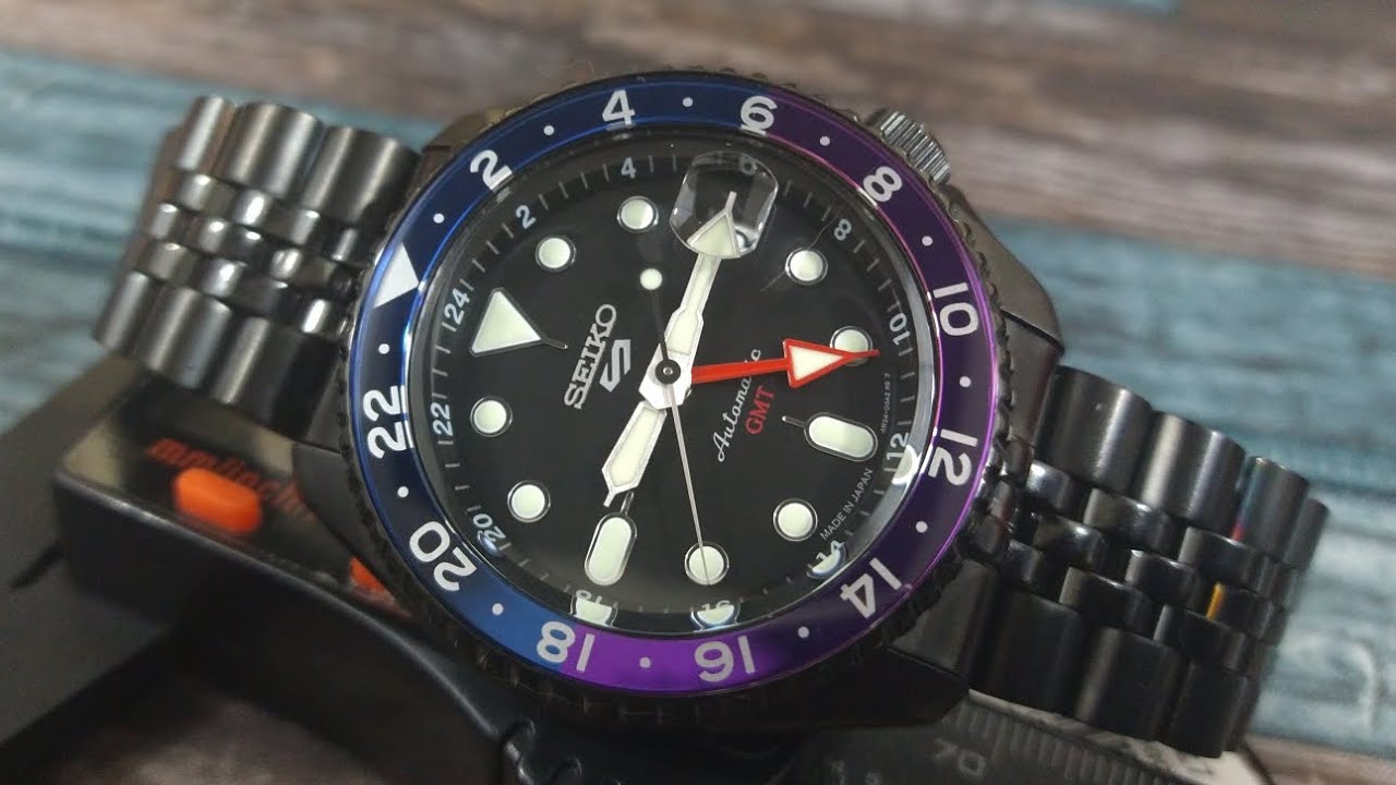 Seiko 5 Sports SSK027 Yuto Horigome Limited Edition GMT - YouTube