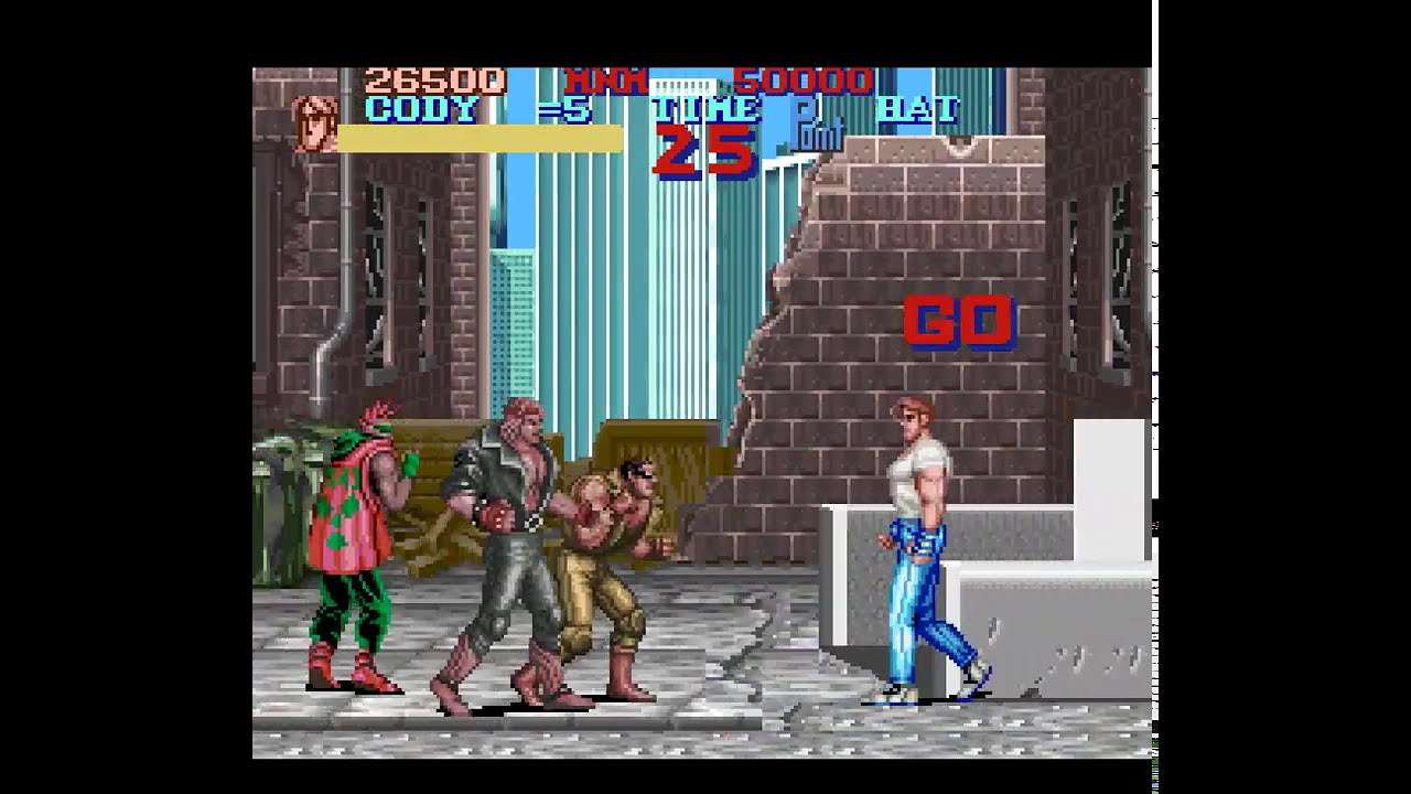 Final Fight Snes Super Nintendo Full Playthrough No Death - YouTube