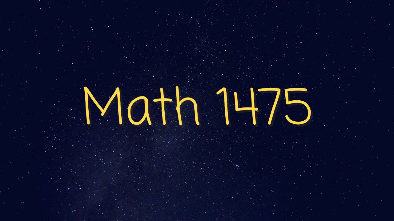 1475 Limit Derivative - YouTube