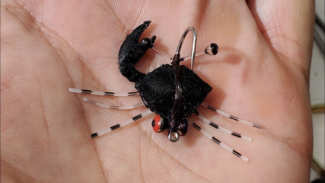 Crazy Claw Crab Fly (tying tutorial) - YouTube