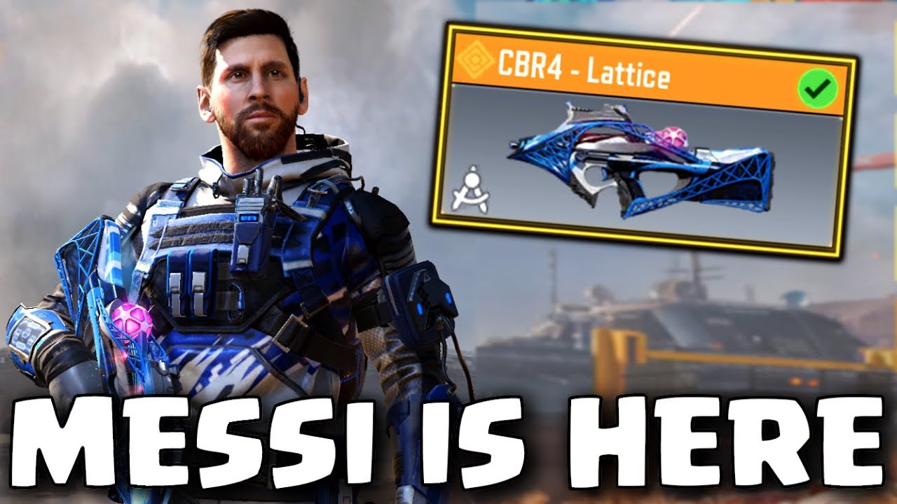 MESSI drops NOW in CODM! #CoDMobile_Partner - YouTube