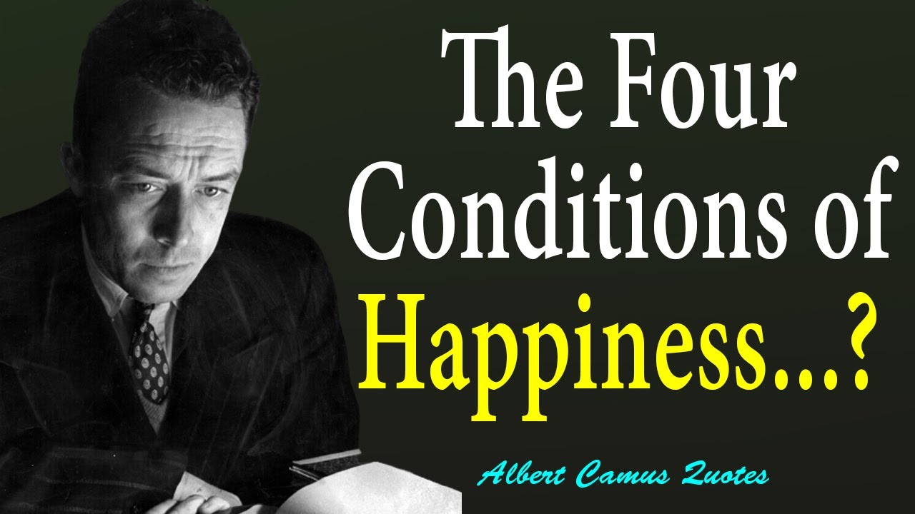 Albert Camus Quotes Happiness