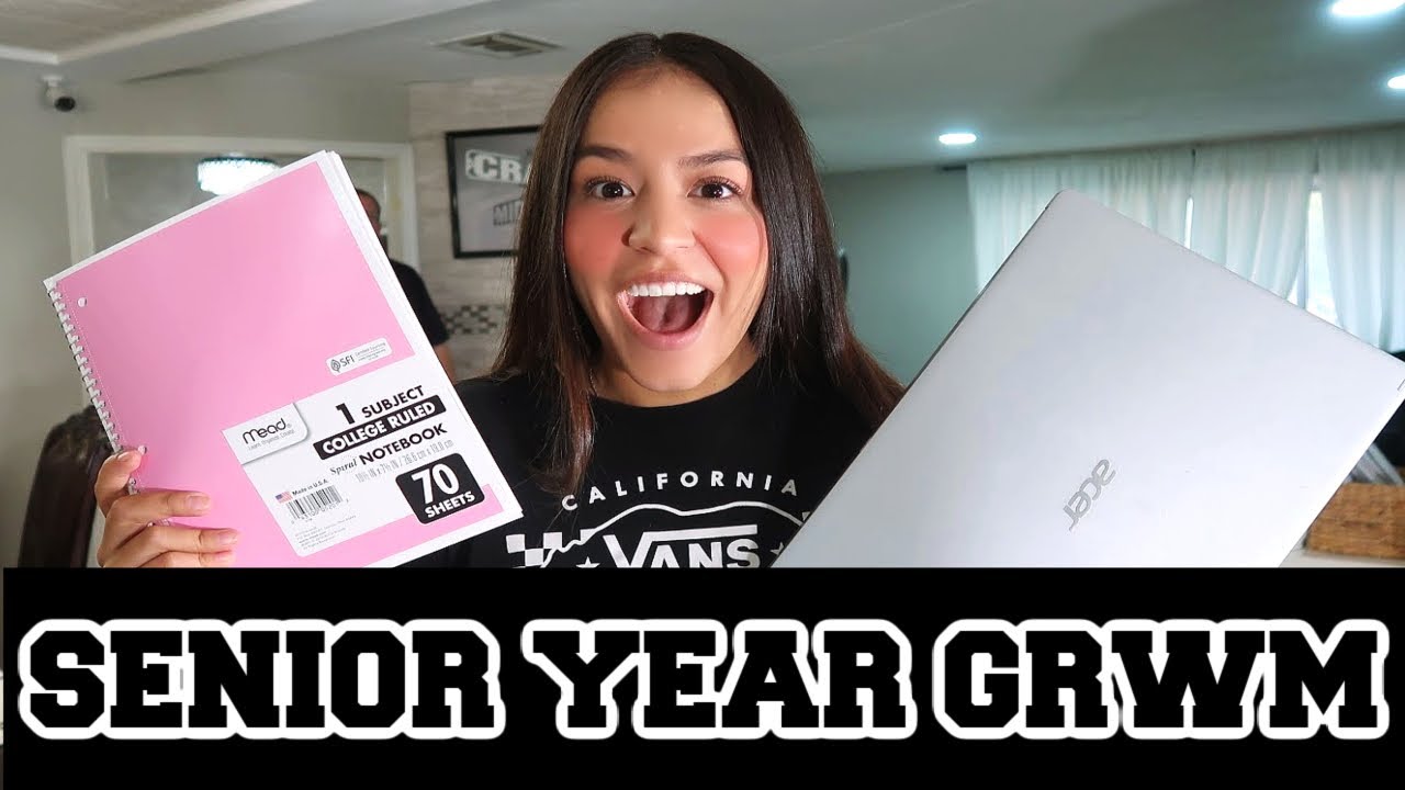 SENIOR YEAR GRWM FIRST DAY OF SCHOOL YouTube senior-year-grwm-first-day-of-school-youtube