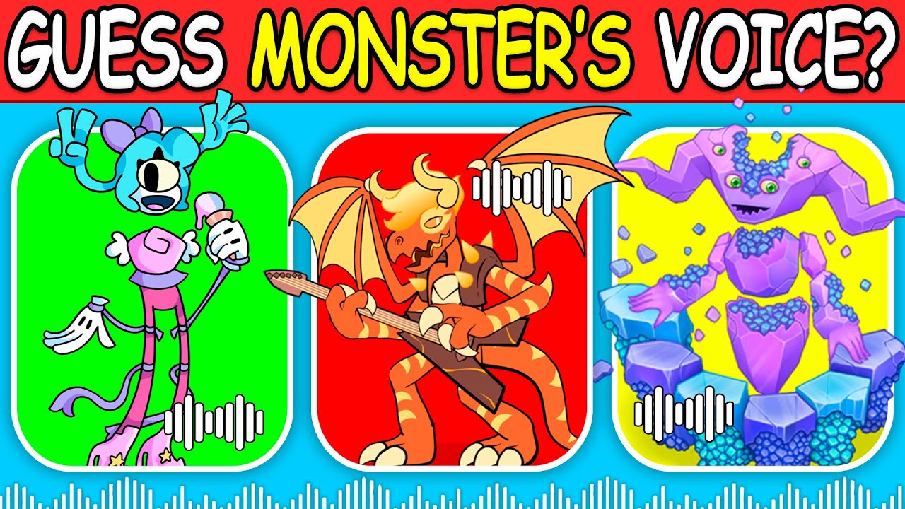 GUESS the MONSTER'S VOICE / MY SINGING MONSTERS / SHUREDDR, RIBONBON ...