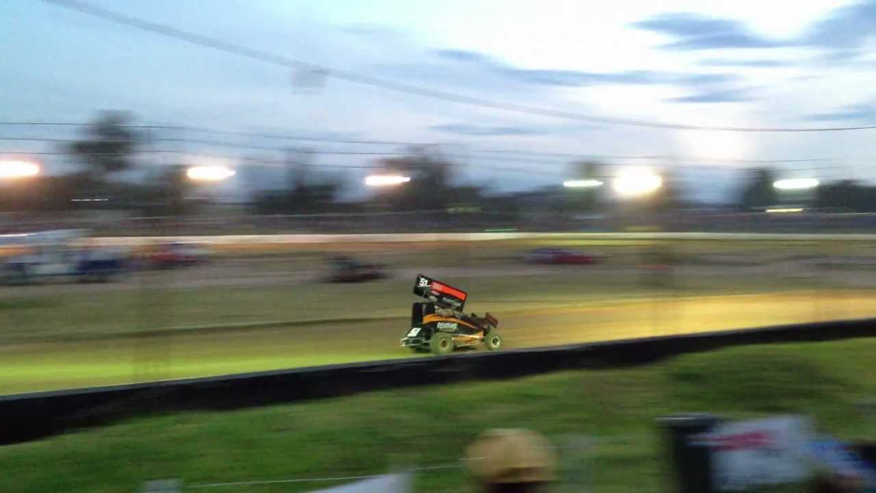 Heat 2 Formula 500 Tamworth Speedway 7/1/12 - YouTube