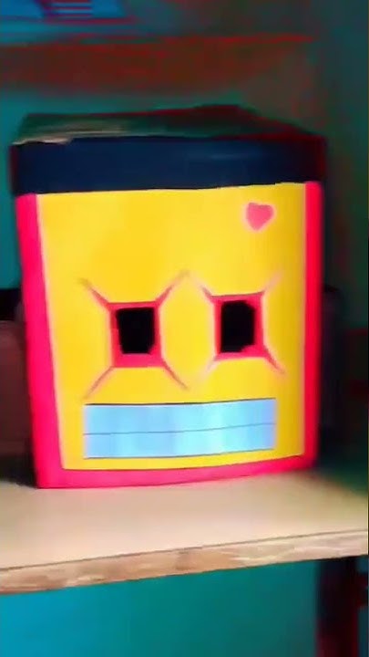 How to make Robot head mask // how to make Robot mask / how to make ...