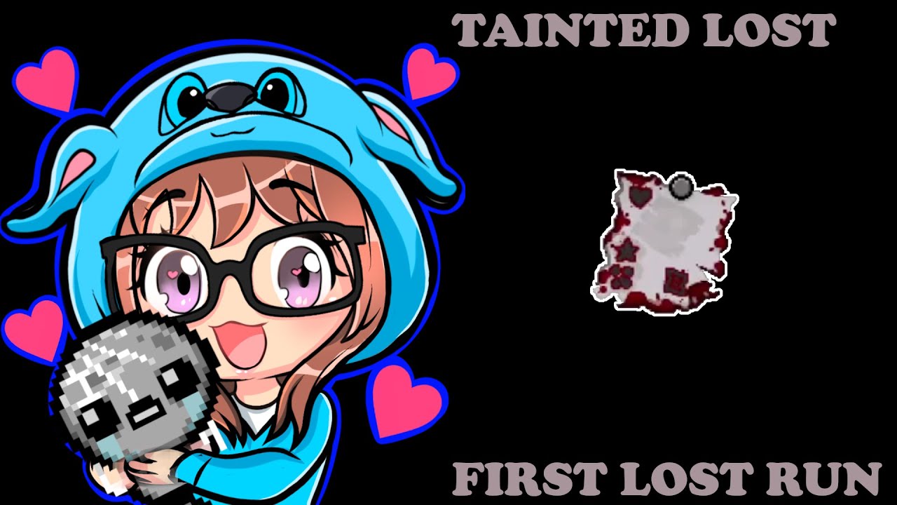 The Binding Of Isaac - First Tainted Lost Run - YouTube