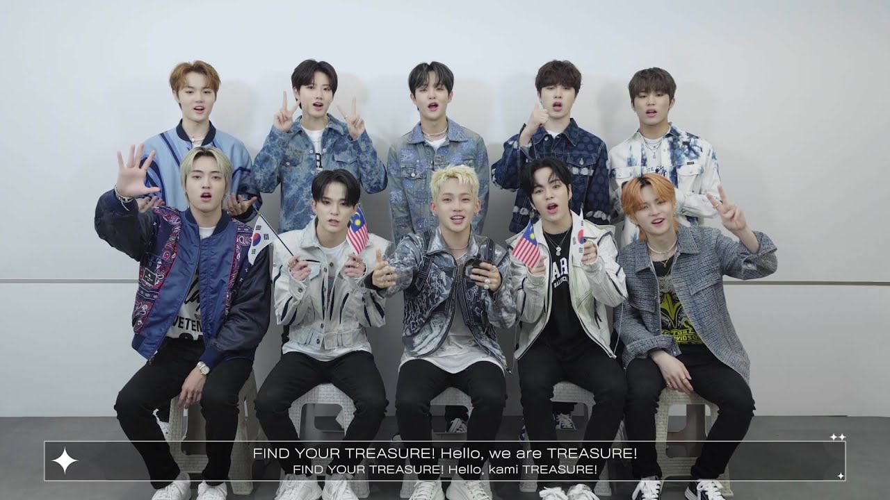 TREASURE X emart24 Malaysia MESSAGE VIDEO - YouTube