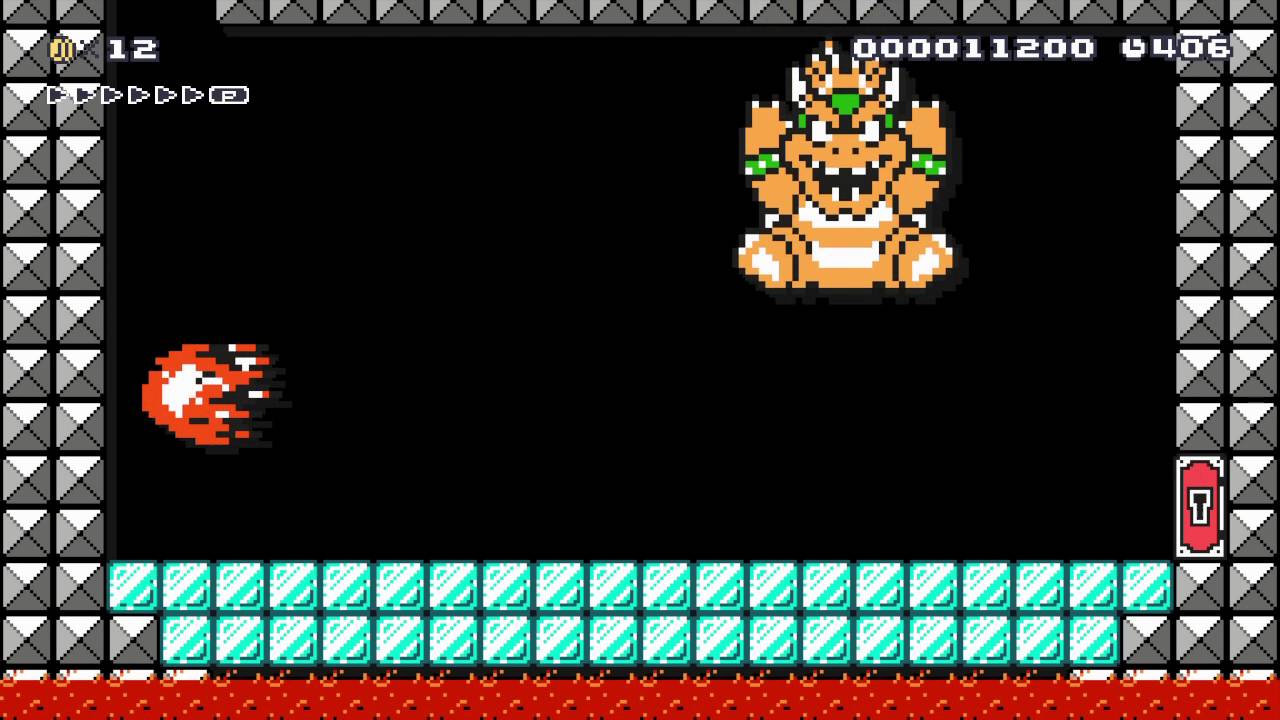 Bowser's Frozen Castle by DankeyKang - SUPER MARIO MAKER - No ...