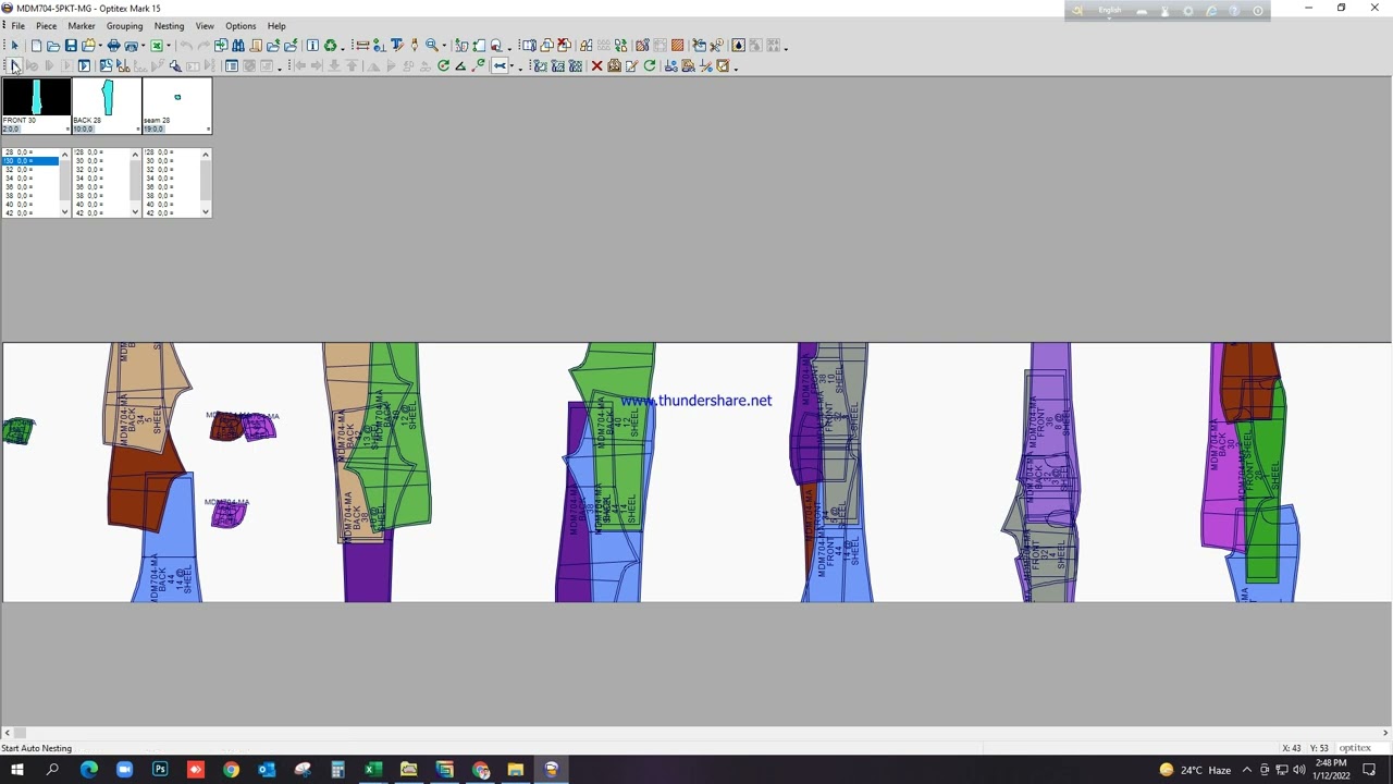 OPTITEX MARKER MAKING - YouTube