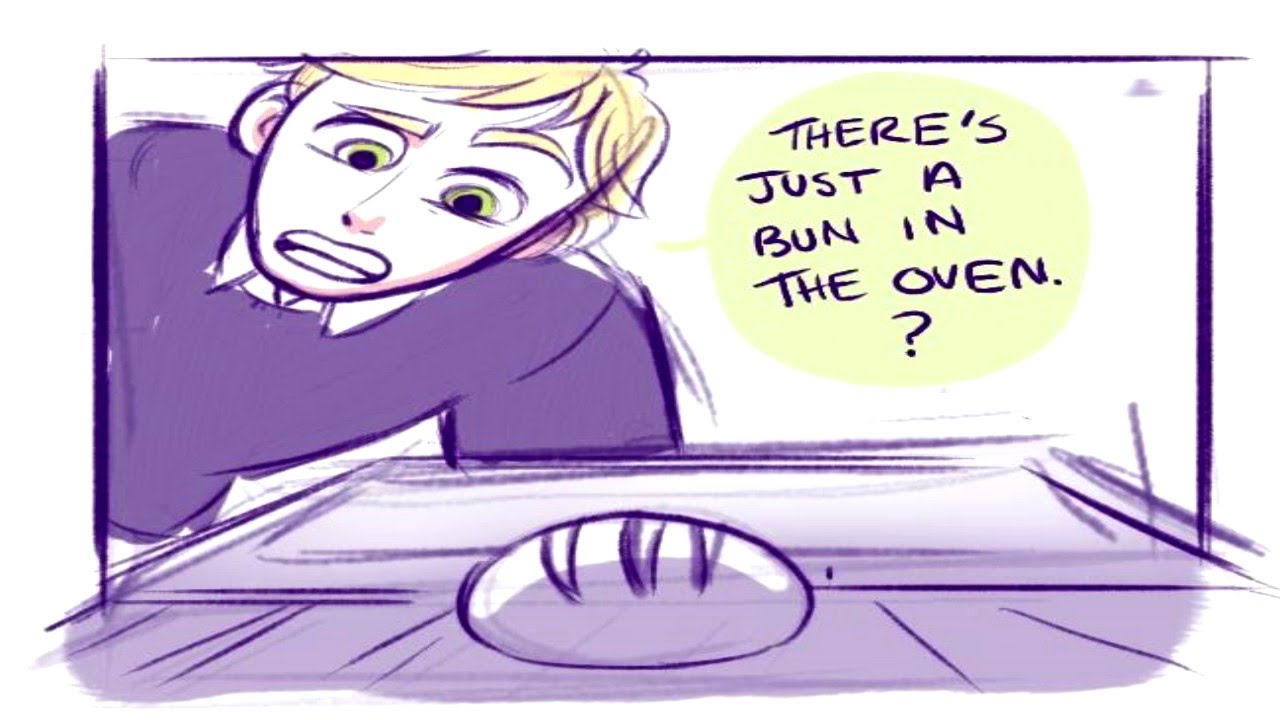 Bun In The Oven Drawing