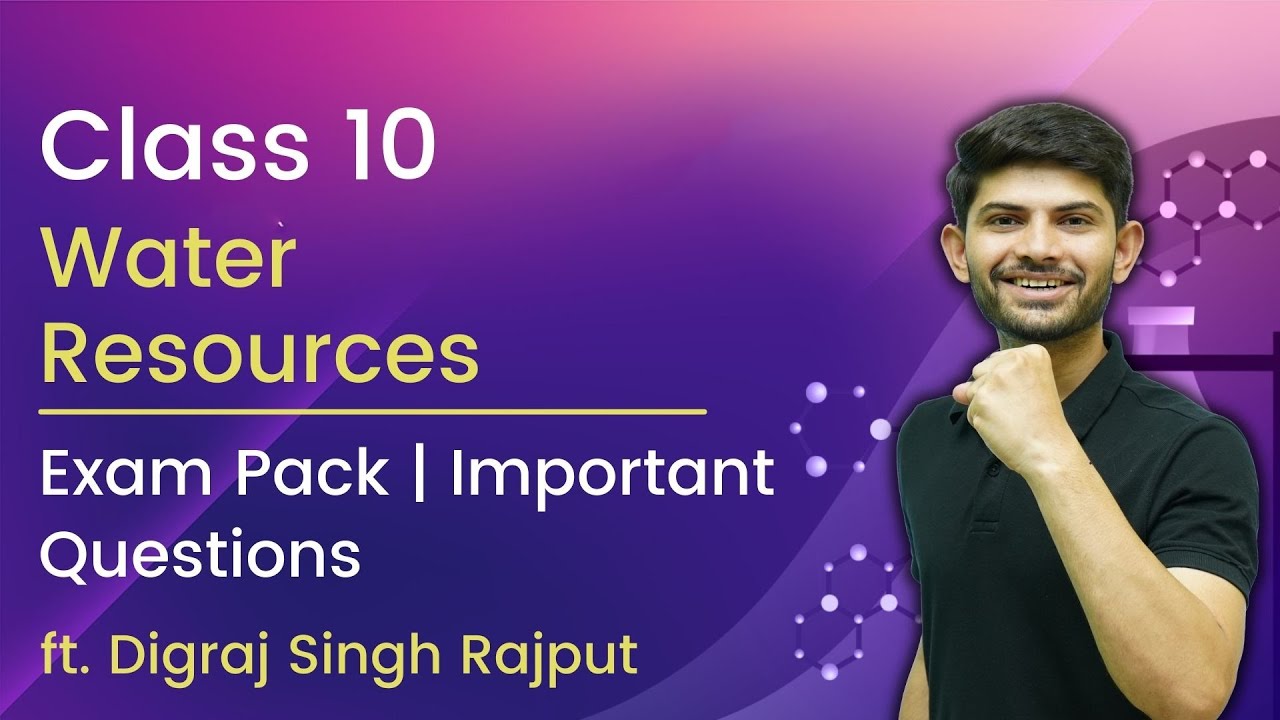 Water Resources Exam Pack | Most Important Questions | Class 10 2025 ...