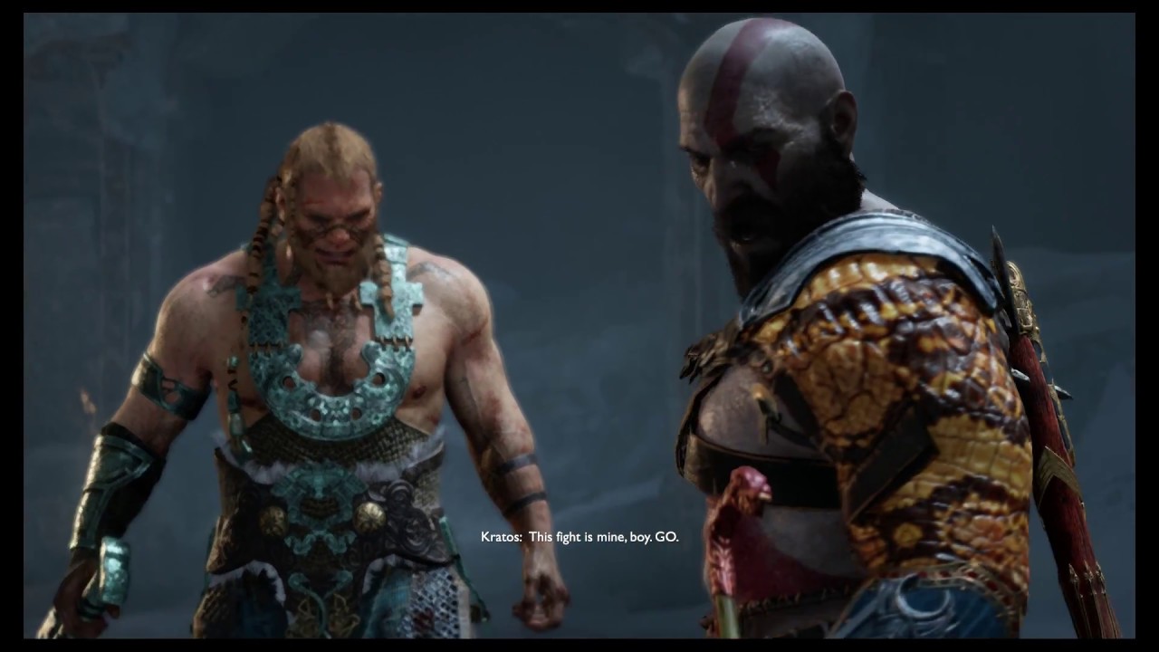 GOD OF WAR 4 SONS OF THOR MAGNI AND MODI BOSS FIGHT - YouTube