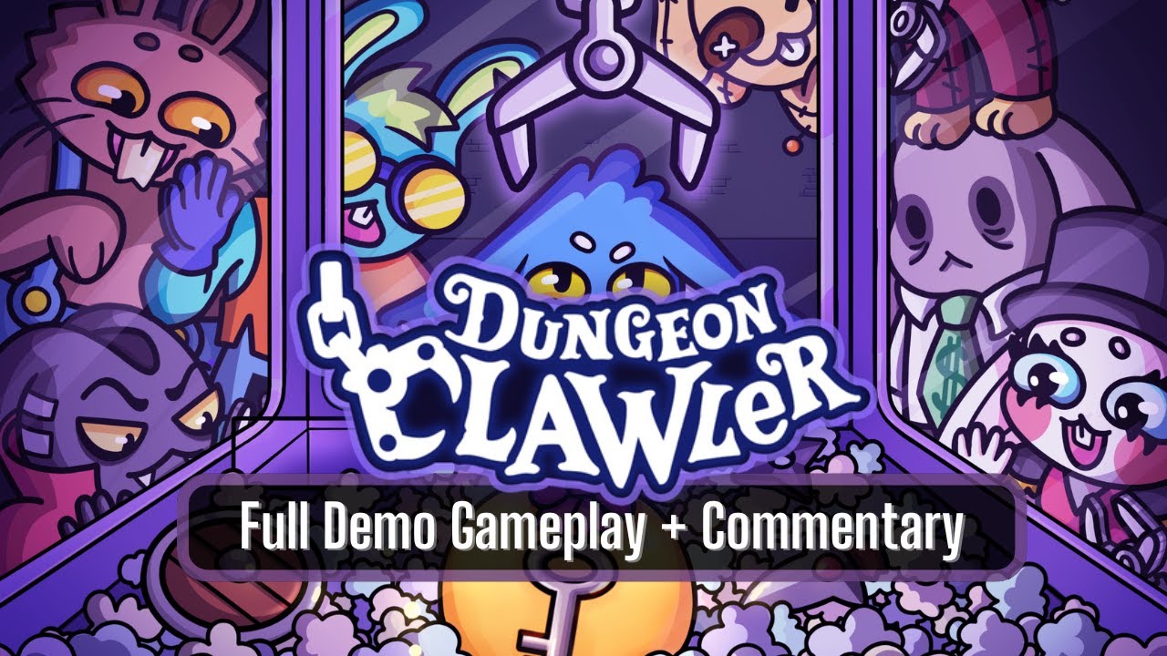 Let's Play Dungeon Clawler | Sampling the World's First Claw Machine ...