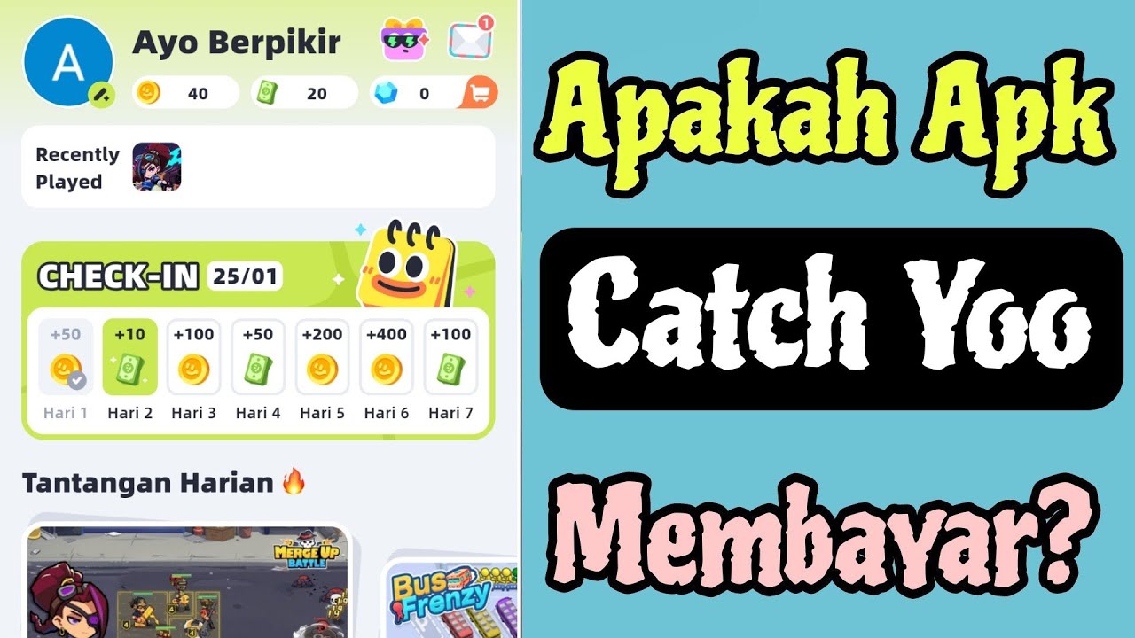 Review Jujur Aplikasi Catch Yoo Penghasil Uang! Apakah Catch Yoo ...