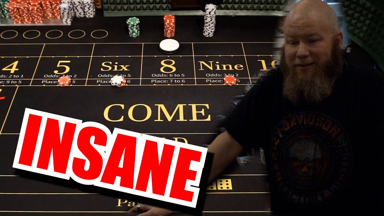 🔥THIS IS CRAZY🔥 30 Roll Craps Challenge - WIN BIG or BUST #433 - YouTube