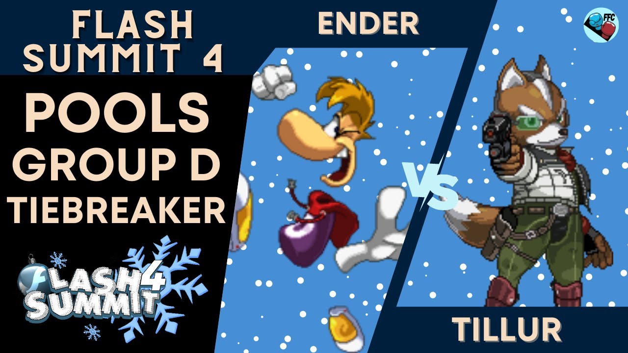 SC Ender (Rayman) vs AFM Tillur (Fox) - SSF2 Pool D Tiebreaker - Flash Summit 4 - YouTube