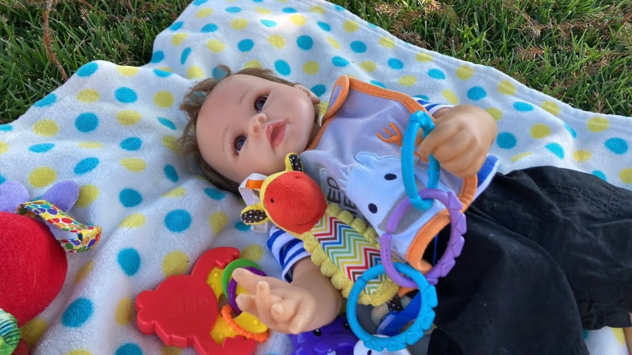 After nap Routine with baby Kevin,……Ashton Drake Oliver - YouTube