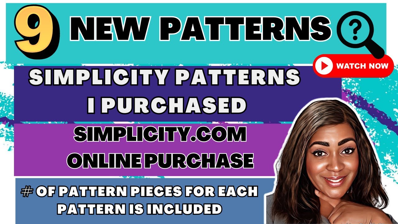 #519: 🚨💥9️⃣ NEW Patterns featuring McCall's, DVF Pattern, and Butterick ...