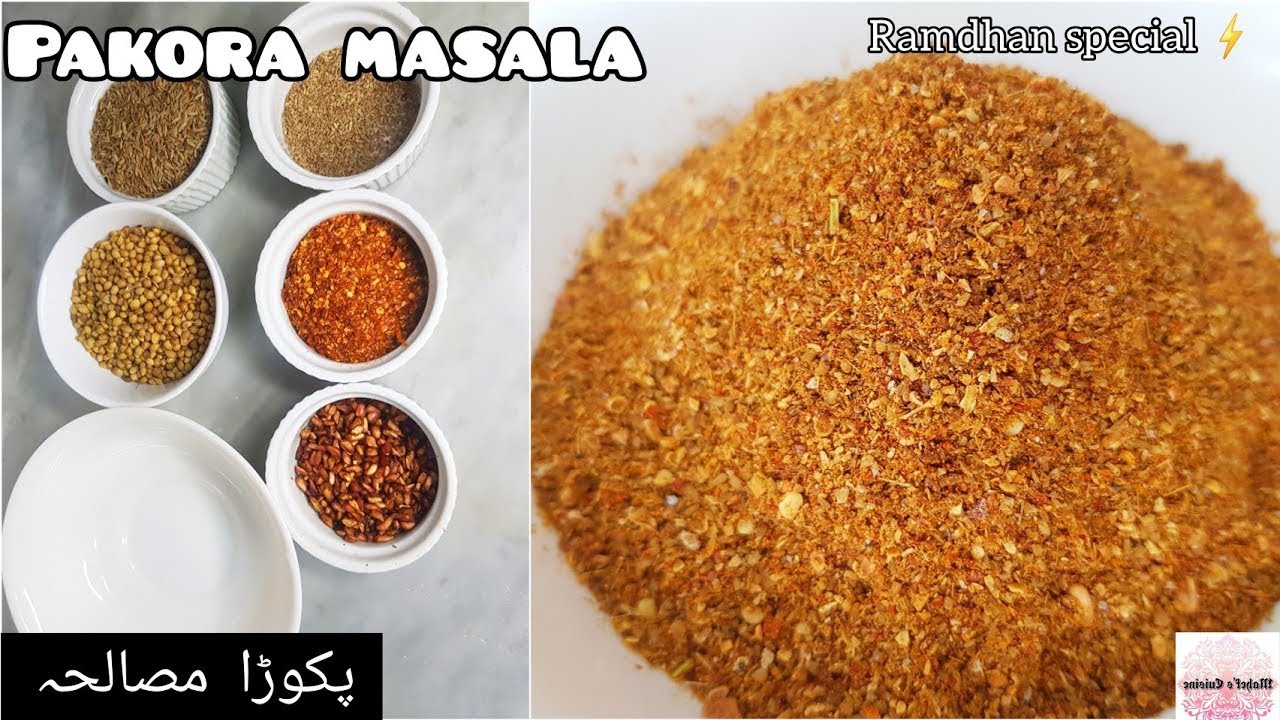 Pakora Masala Recipe | How to make pakora masala at home | Ramadan ...
