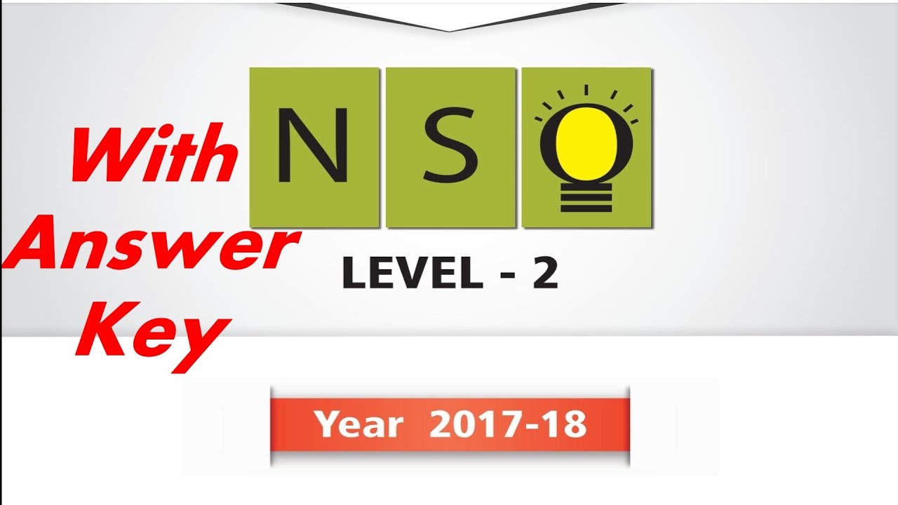 NSO (Level 2 ) Previous Year Question paper class 10|| Class 10 SOF NSO question paper #sof #nso ...