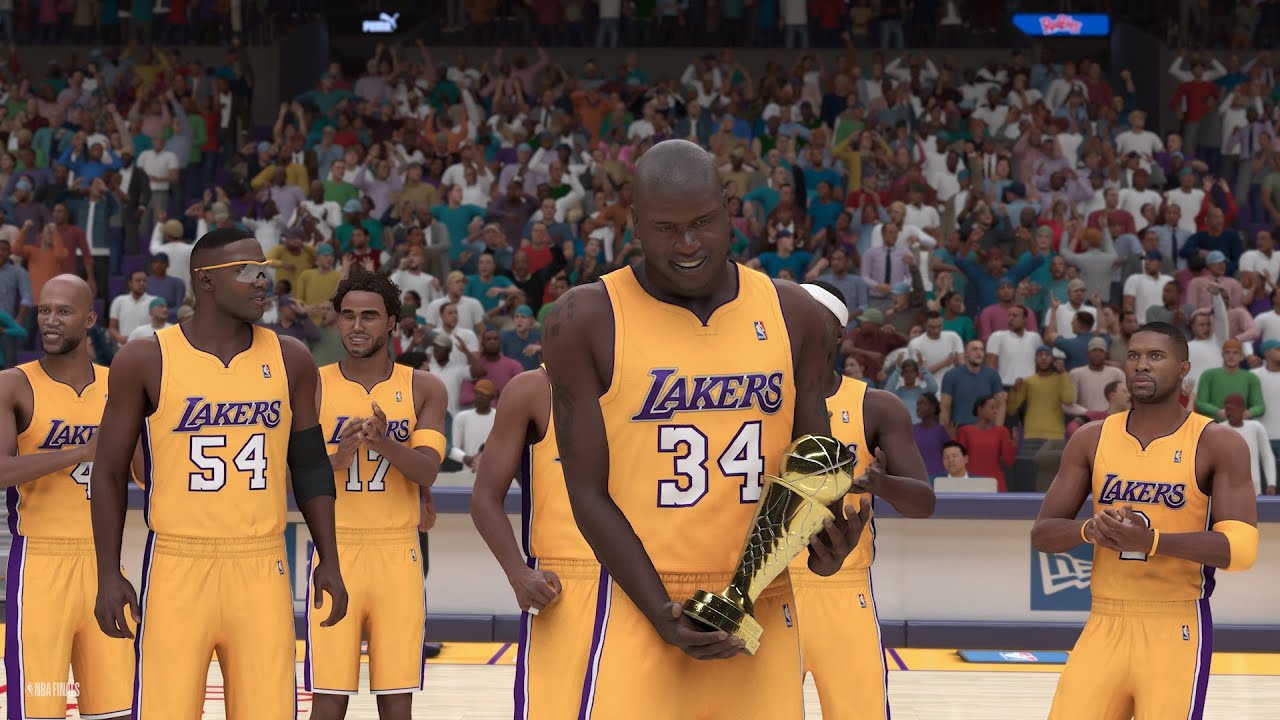 NBA 2K24 - Shaq Finals MVP - 2001 NBA Playoffs Simulation - YouTube
