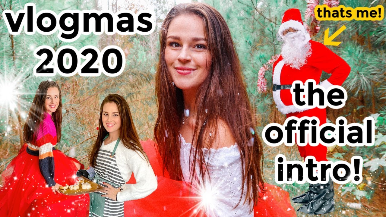 VLOGMAS 2020 OFFICIAL INTRO!!! - YouTube