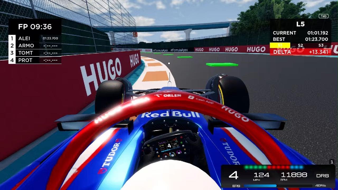 Formula Apex - Miami 1:23.369 HUGO Challenge (IS THIS NEAR THE WORLD ...