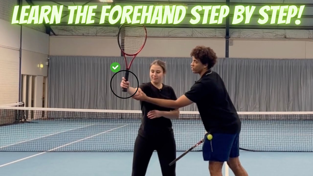 Forehand Tennis Lesson | Quick and Easy Step-by-Step Tutorial - YouTube