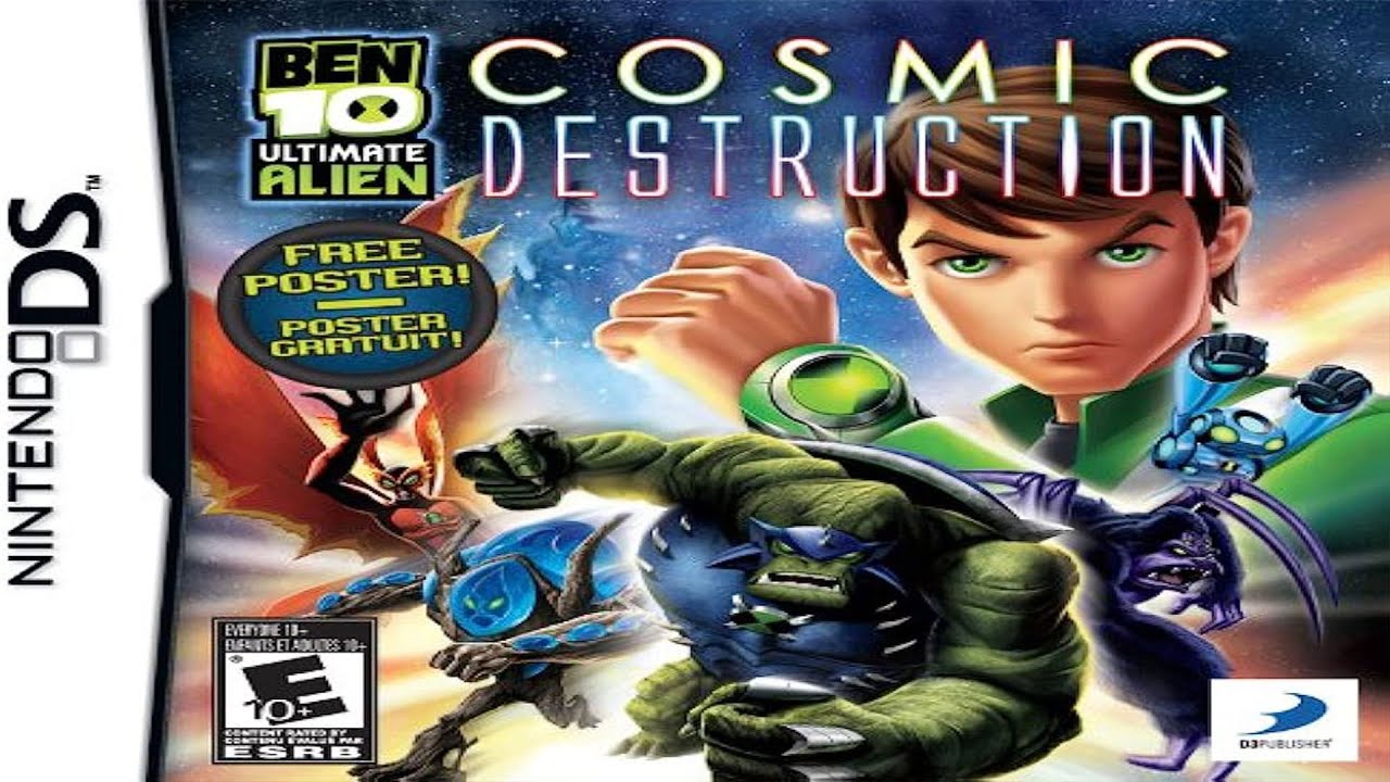 Ben 10 Ultimate Alien: Cosmic Destruction Gameplay Nintendo DS - YouTube