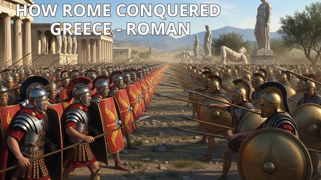 How Rome Conquered Greece - Roman History DOCUMENTARY - YouTube