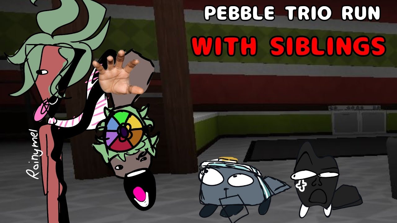 🌈 PEBBLE ONLY TRIO RUN ?! 🌻 | *SPROUT ON FLOOR 6..* | #rainymellie ...