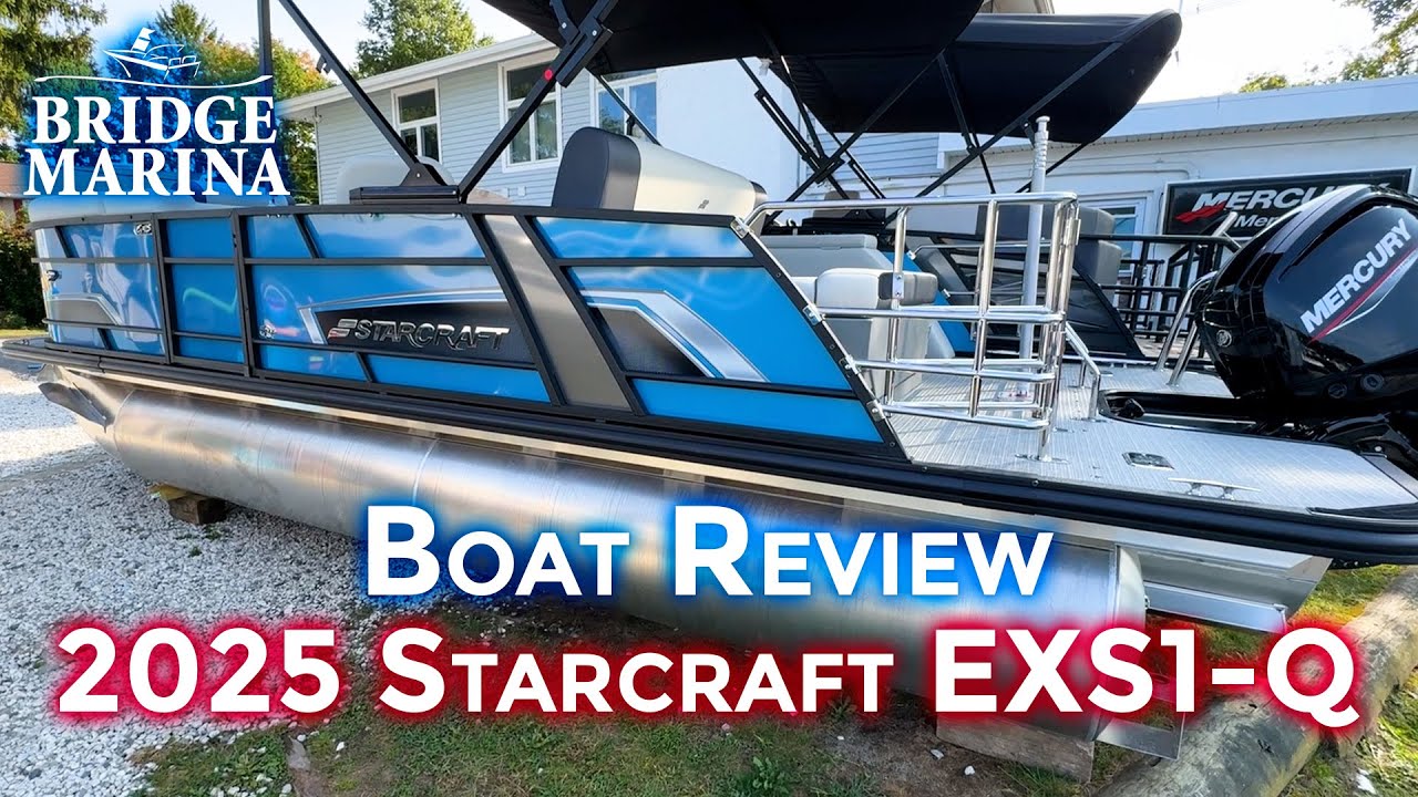 2025 Starcraft EXS1-Q with a 115 HP Mercury Engine with Bridge Marina ...