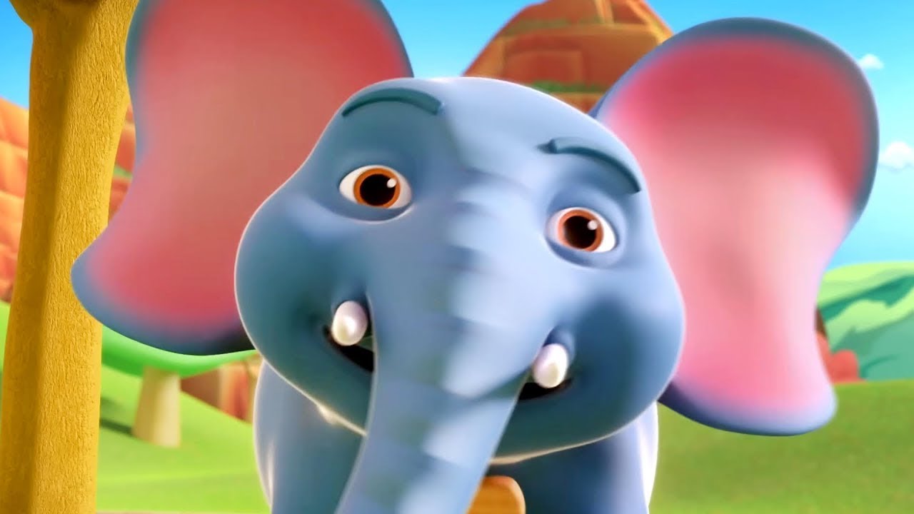 Ek Mota Hathi ||एक मोटा हाथ|| Hindi Rhymes for Kids|| Hindi Cartoon for ...