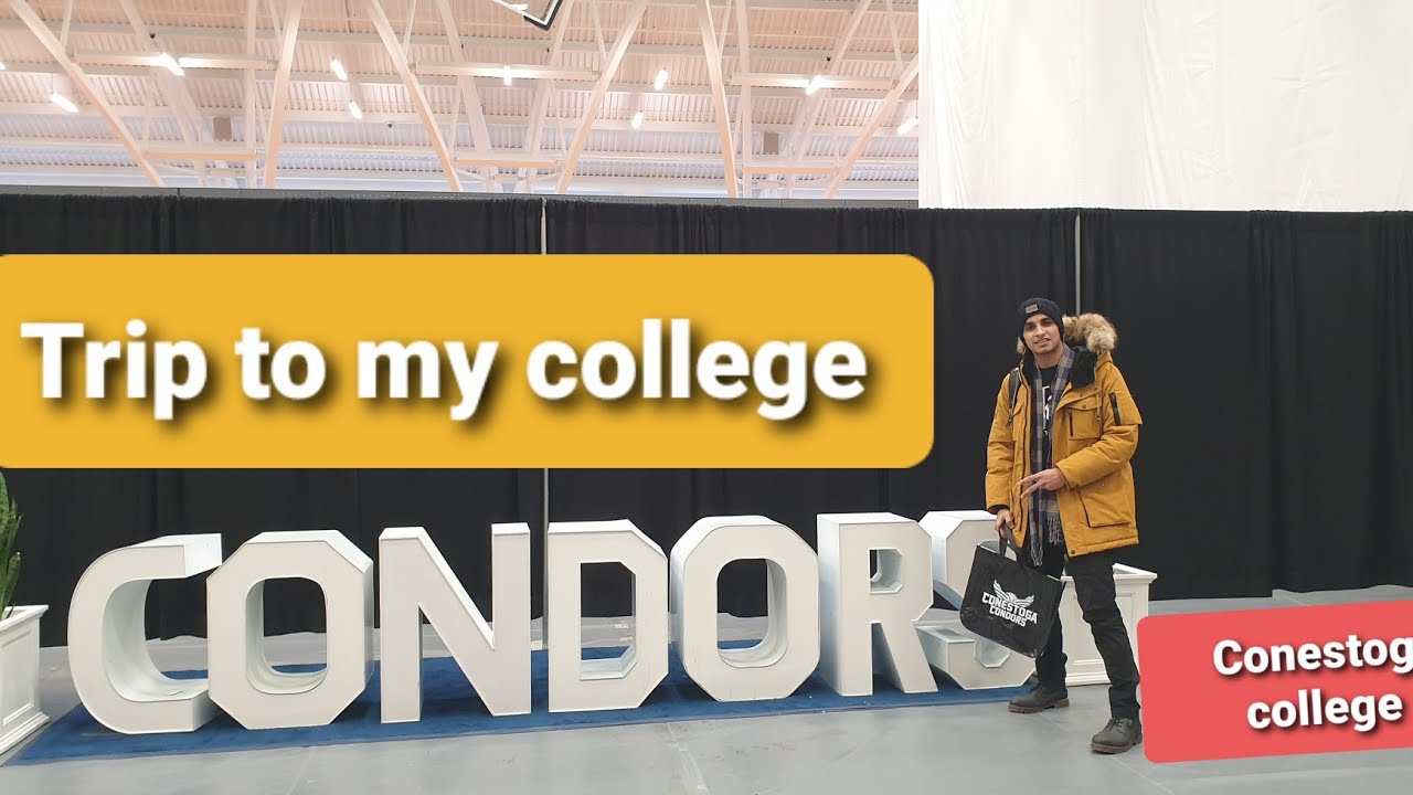 A Trip the Conestoga college #mycollege - YouTube