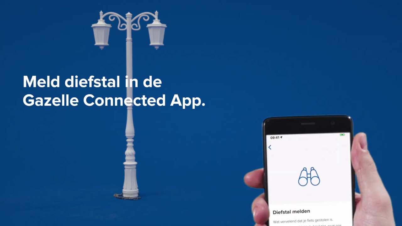Gazelle Connect fietsen met GPS | Gazelle - YouTube