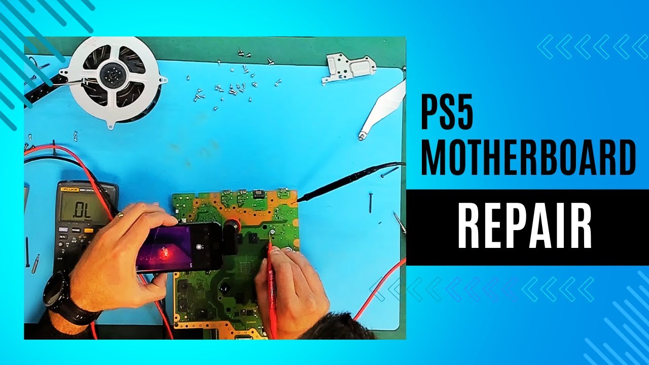 PS5 Motherboard Revival: Conquering the Short Circuit Challenge! - YouTube