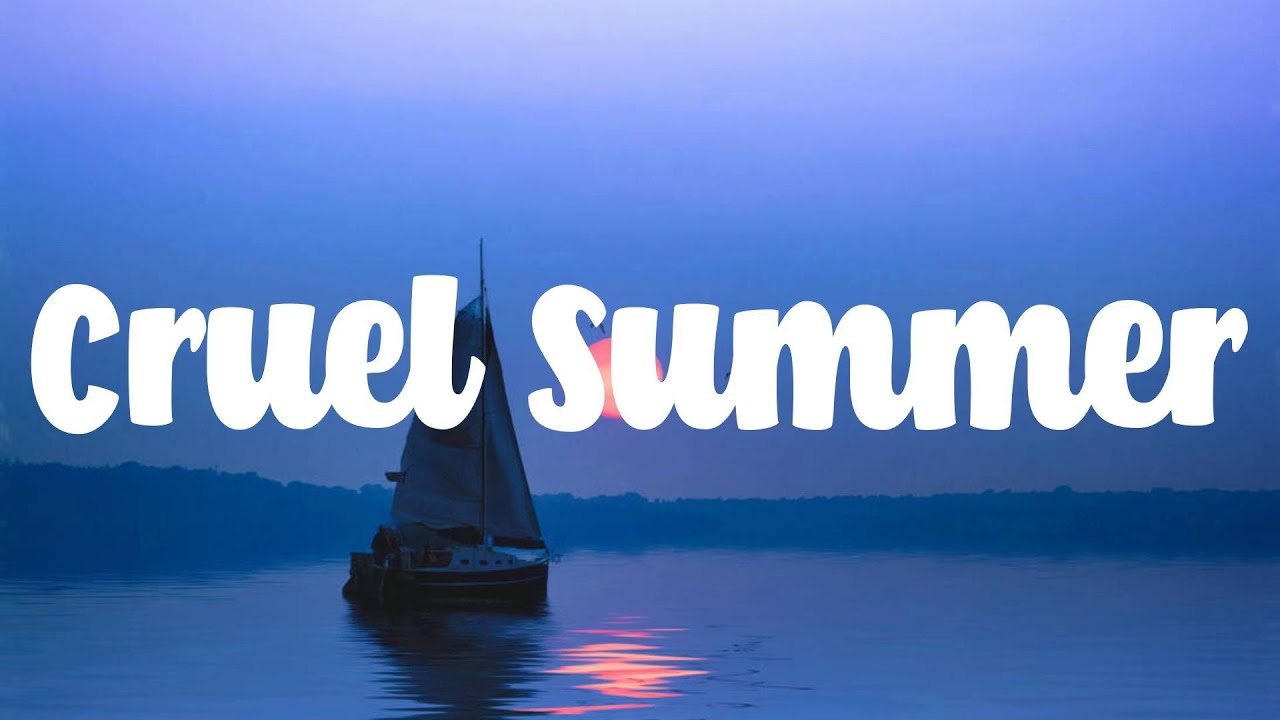Cruel Summer - Taylor Swift (Lyric video) - YouTube