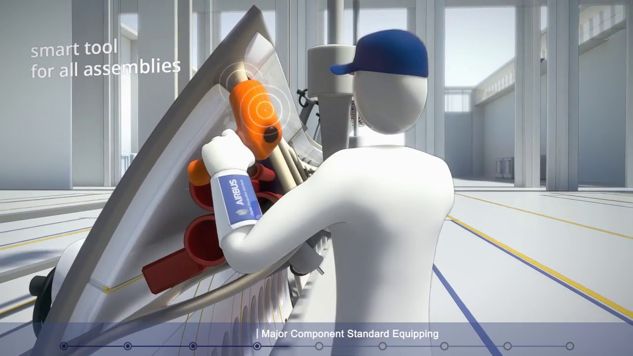 Future Factory of Airbus - YouTube