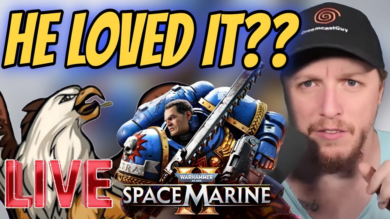 DREAMCASTGUY LOVED SPACE MARINE 2 AND SOME GAMEPLAY - YouTube
