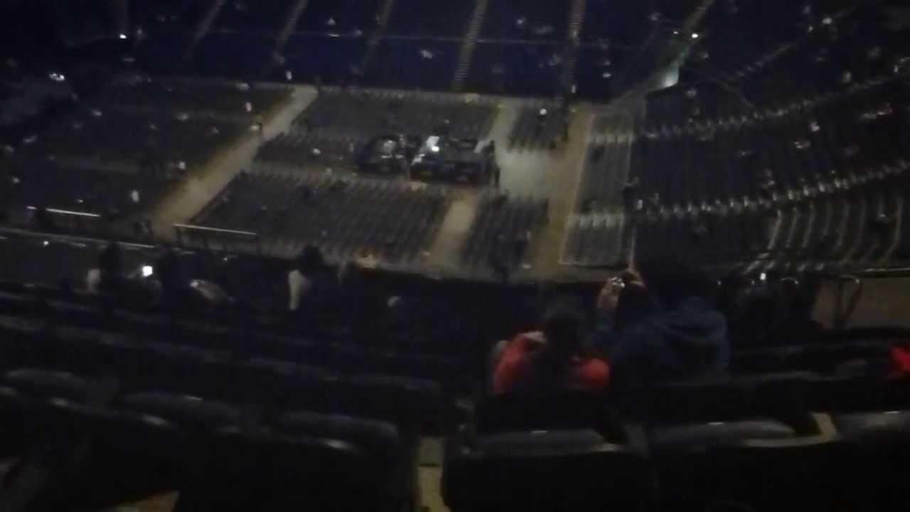 O2 Arena, Level 4, Row M - YouTube