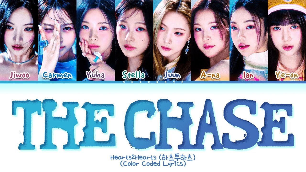 [ALMOST CORRECT] Hearts2Hearts The Chase Lyrics (Color Coded Lyrics ...