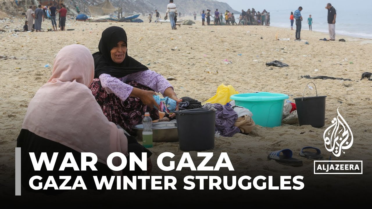 Displaced Palestinians: Gaza's winter increases suffering for Gaza’s ...