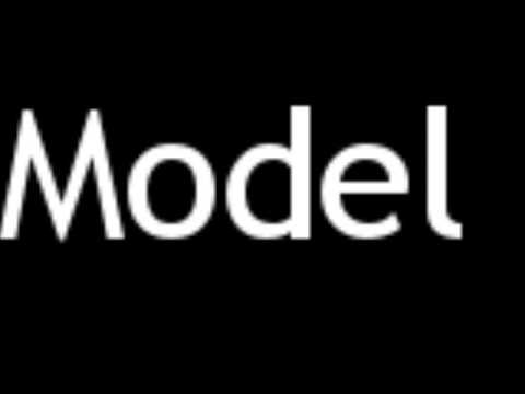 How to Pronounce Model - YouTube