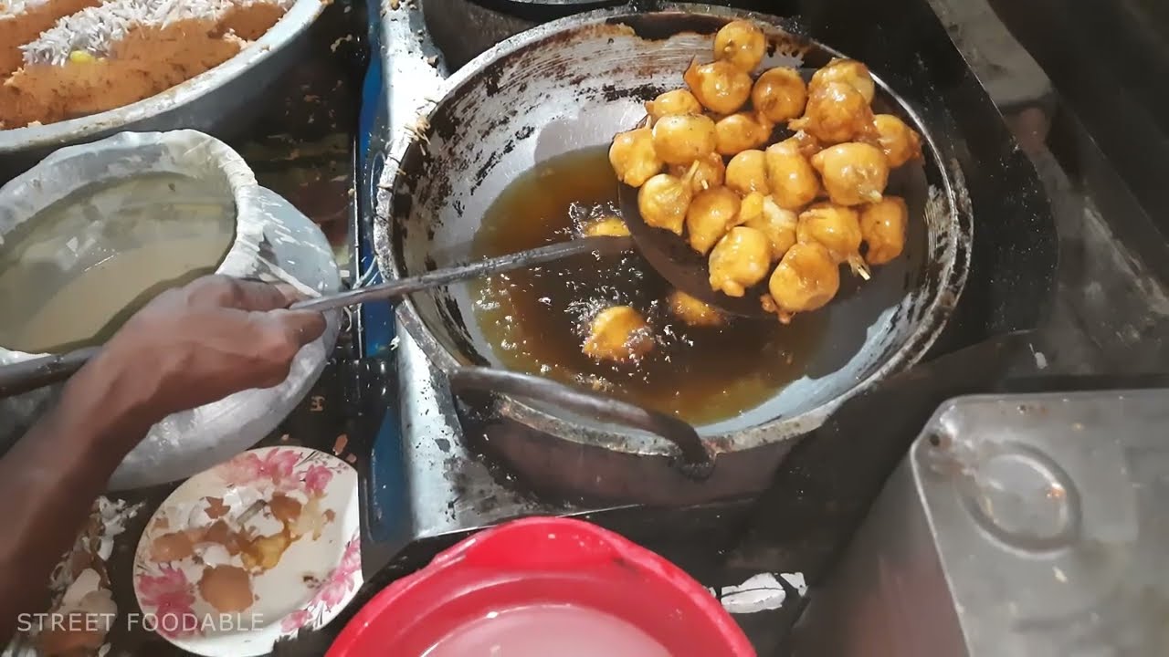 Spiciest Piyaju, Beguni & Rosuni Chop Recipe | Street Food In ...