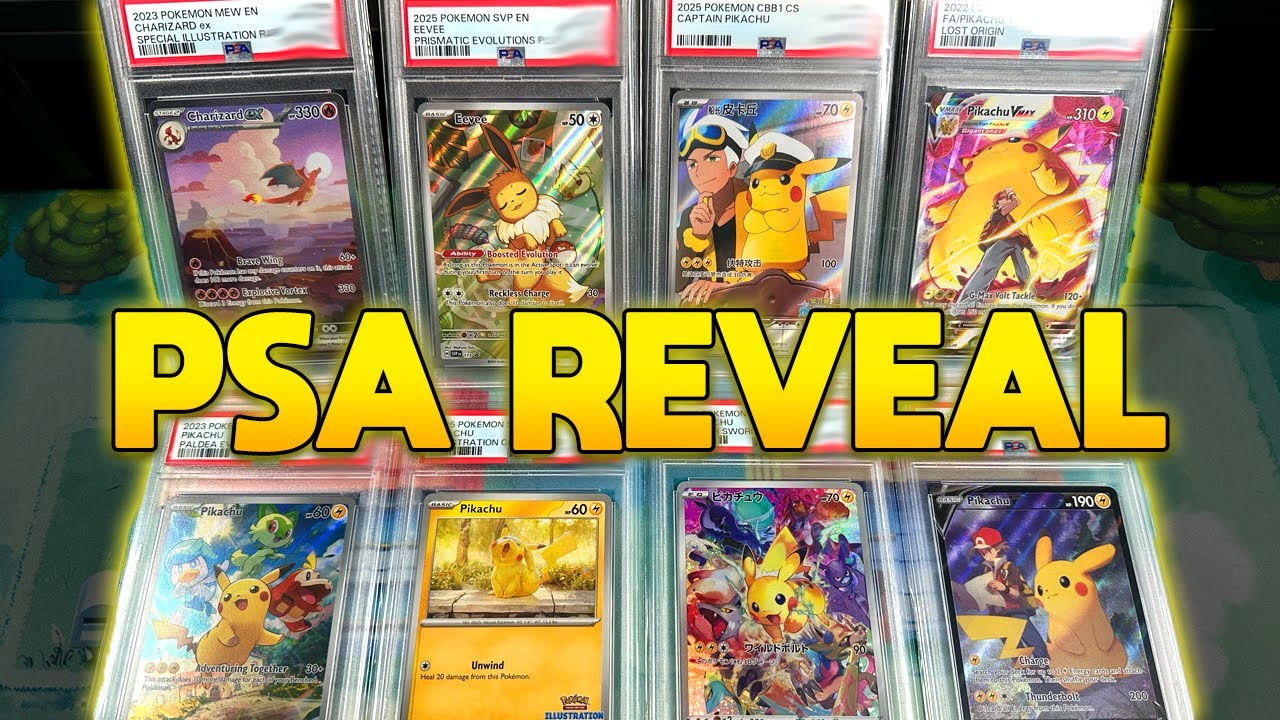 Opening Our PSA Grading Returns 2!!! (30+ Slab Reveals) - YouTube