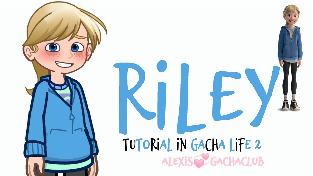 💞How to make RILEY (Inside Out) in Gacha Life 2💞 #gl2 #insideout2 # ...